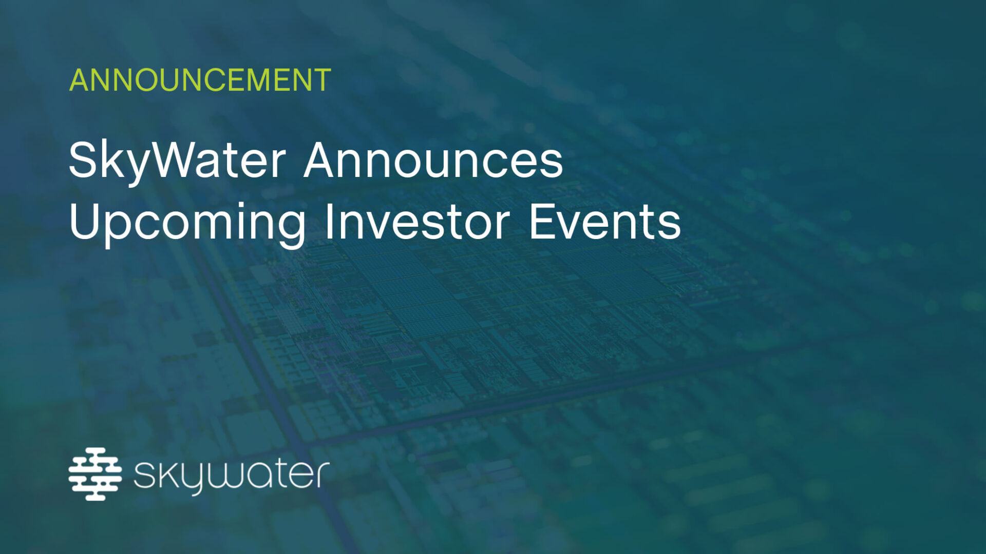 Press Releases | SkyWater Technology