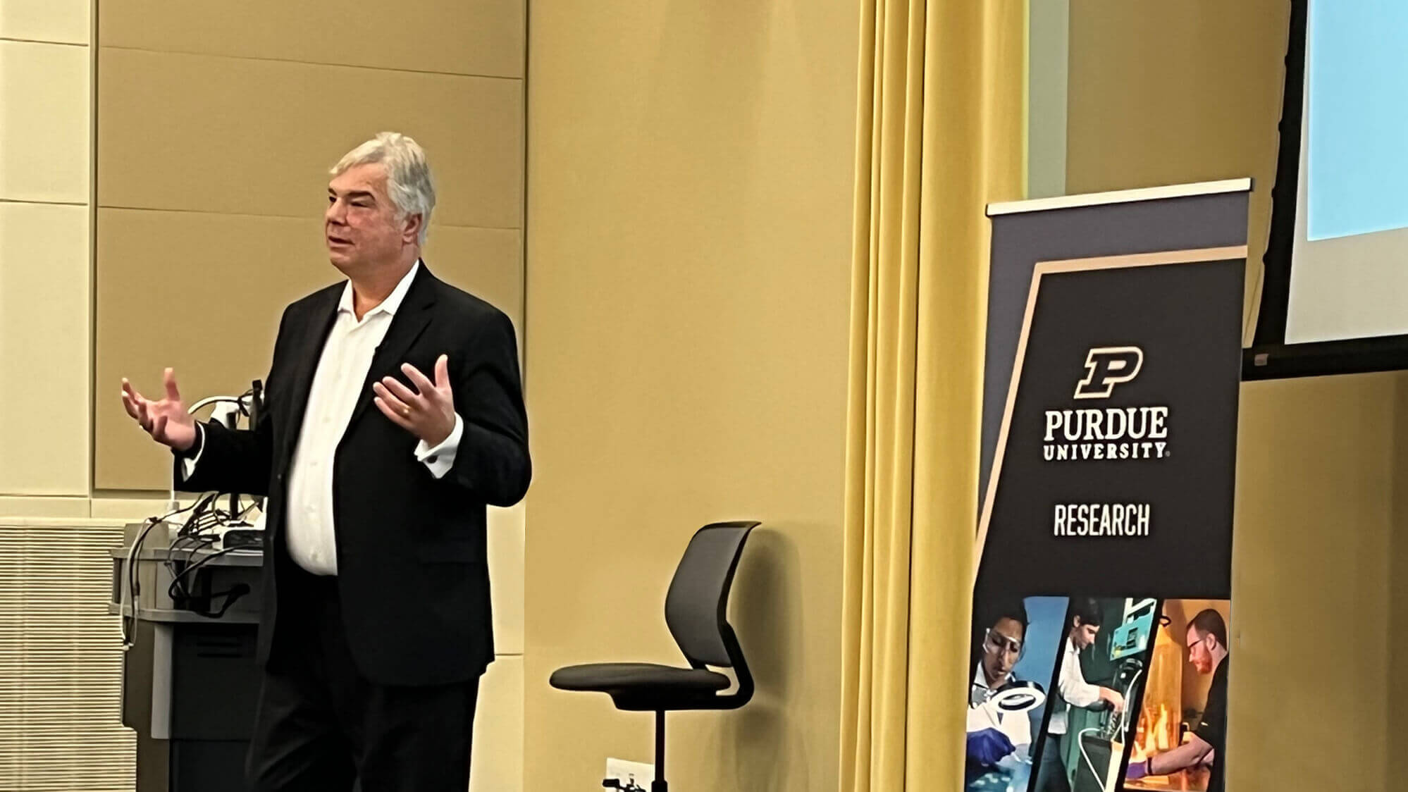 SkyWater CEO Thomas Sonderman Presents Keynote to Purdue Engineering ...