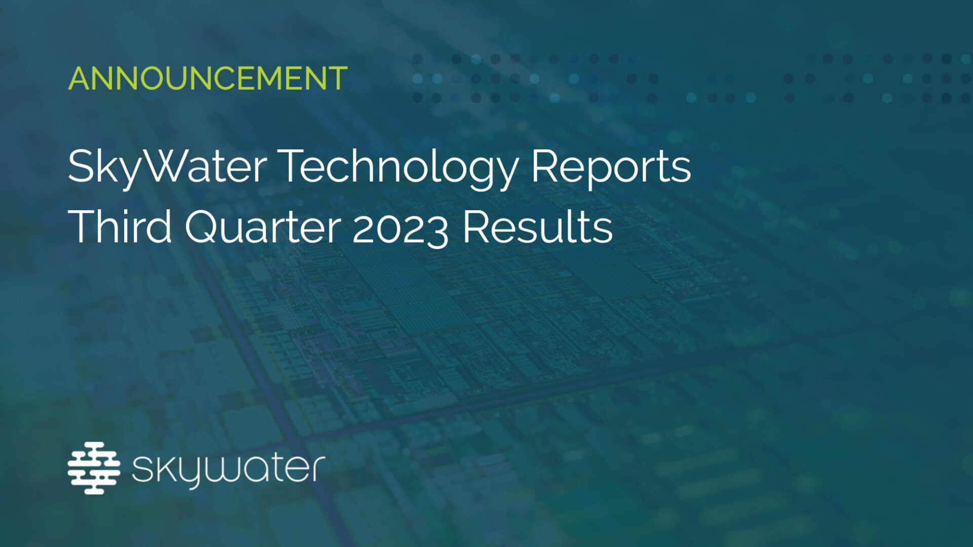 Press Releases | SkyWater Technology