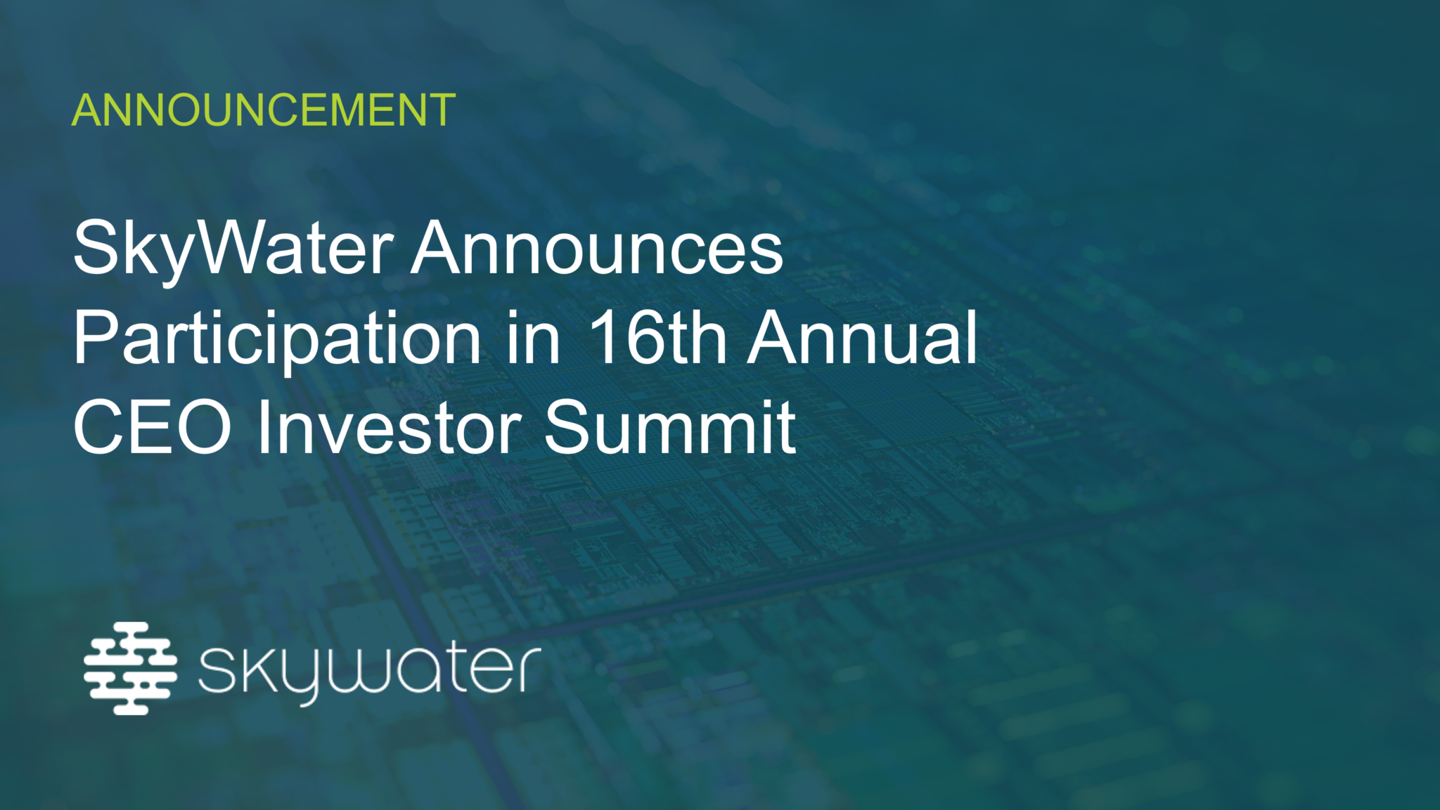 Resources - Skywater Technology