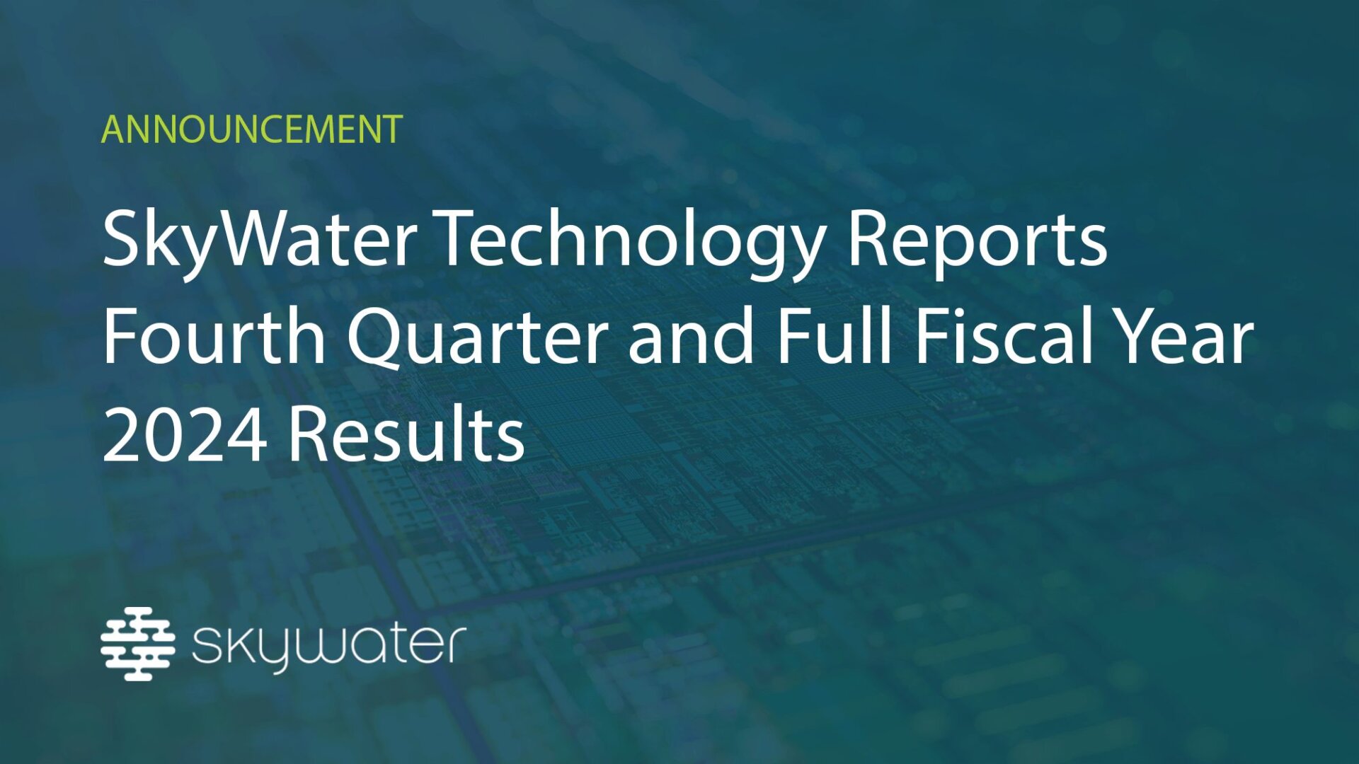 Press Releases | SkyWater Technology