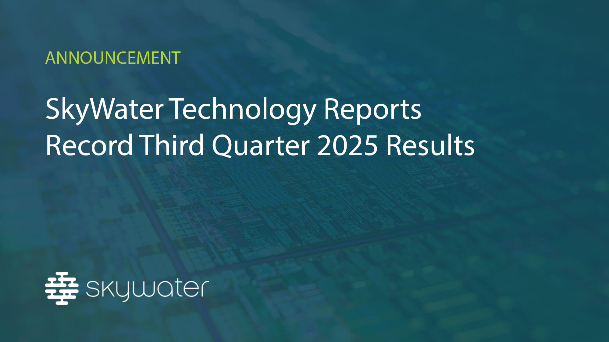 Press Releases | SkyWater Technology